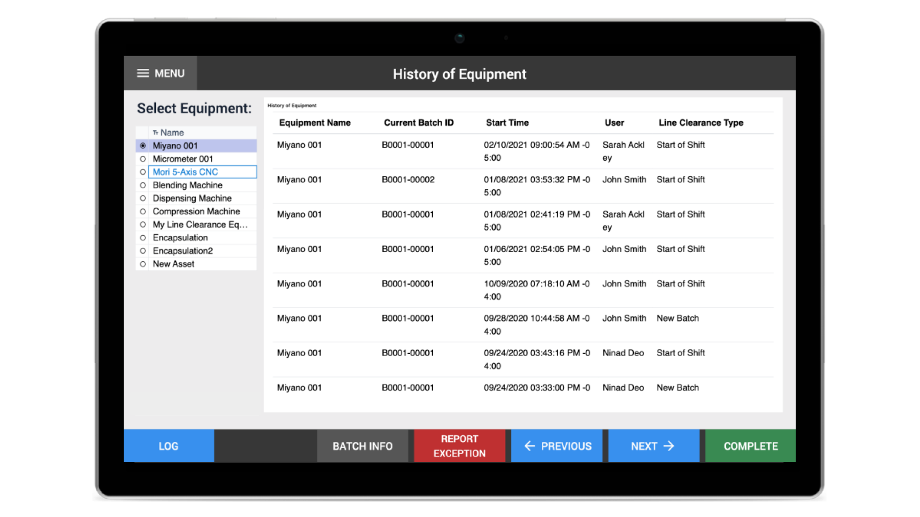 Digital Logbooks: Track Your Equipment In Real-Time With… | Tulip